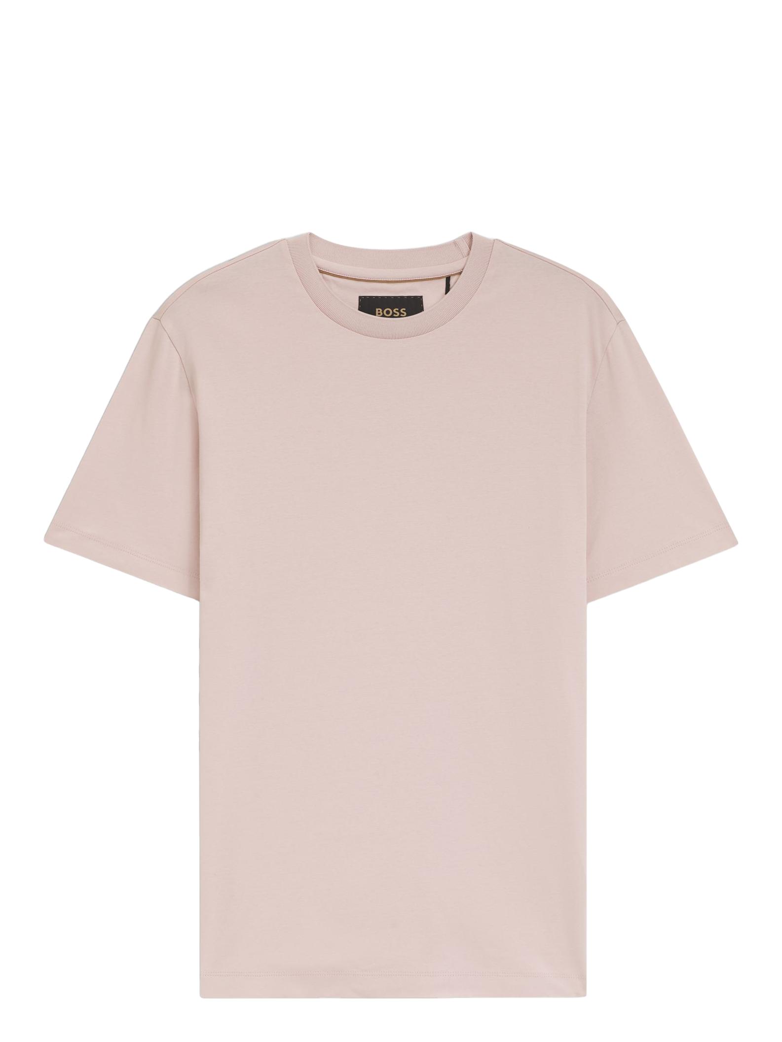 BOSS crewneck t-shirt in mercerized supima cotton